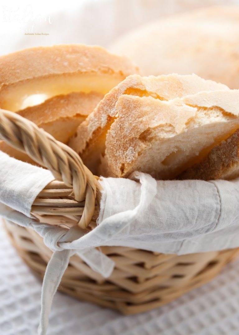 Traditional Tuscan Bread Recipe - Authentic Pane Toscano - Italian Food ...